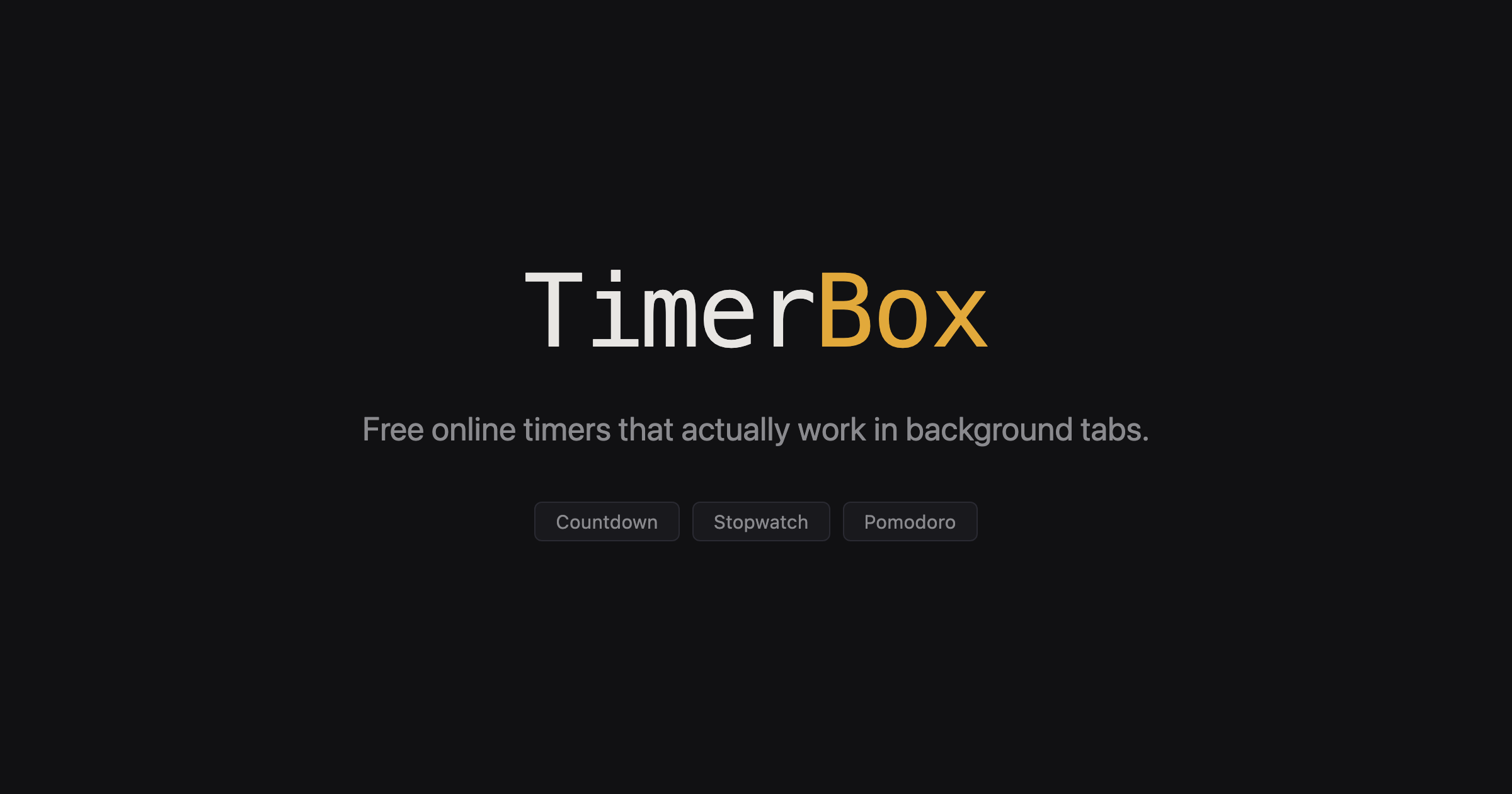 Stream Timer — Free Countdown Timer for OBS & Live Streams | TimerBox